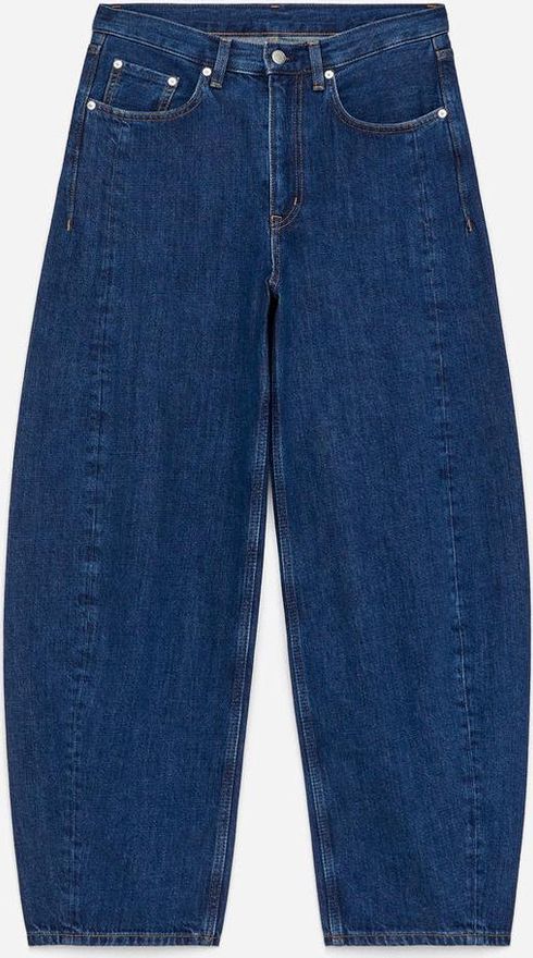 BLOOM Barrel Jeans -Blau