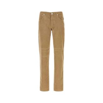 Brunello Cucinelli Corduroy Hose - - Trousers - Herren - Braun - M
