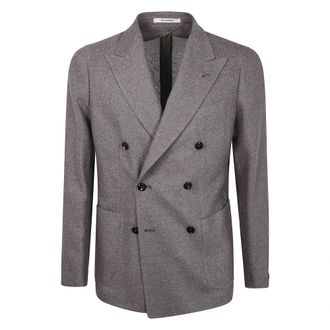 Tagliatore Homme, Vestes, Gris, Taille: S Blazer crois&eacute;