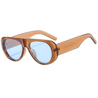 Generic Lunettes De Soleil Dext&eacute;rieur For Hommes Et Femmes, For Les Vacances, D&eacute;placements Quotidiens, La Conduite(Brown)