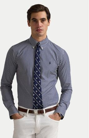 Polo Ralph Lauren Hemd 710929346017 Blau Custom Fit