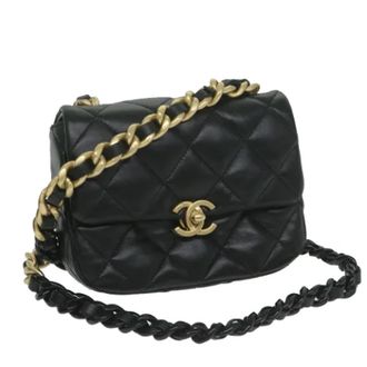 Chanel Pre-owned Leder Cross Body Bag - - Pre-owned - Damen - Schwarzk - ONE SIZE