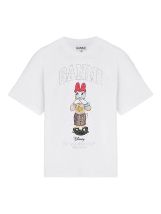 Ganni x Disney t-shirt &agrave; imprim&eacute; graphique - Blanc