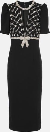 Rebecca Vallance X Nicky Hilton Verziertes Midikleid Arianna