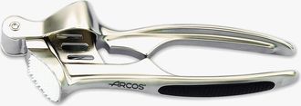 Arcos Zubeh&ouml;r - Knoblauchpresse - Size 160 mm - Zinklegierung Verchromt Farbe Silber