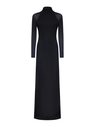 Alaia Pull Col Roul&eacute; - Noir