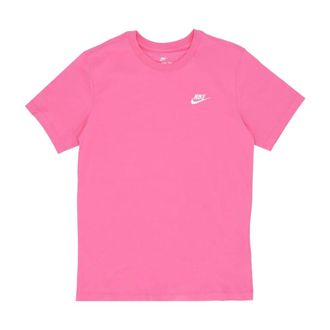 Nike Homme, Tops, Rose, Taille: L T-shirt brodé Club Tee Pinksicle