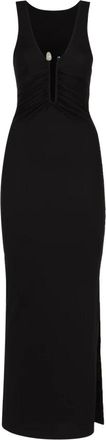 CHRISTOPHER ESBER Femme, Robes, Noir, Taille: 42 FR Crystal Pin Tank Dress