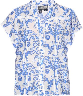 Dreimaster Dreimaster Bluse Frauen Blau