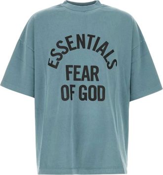 Fear of God Homme, Tops, Bleu, Taille: XS Campus 90s Short Sleeve Tee