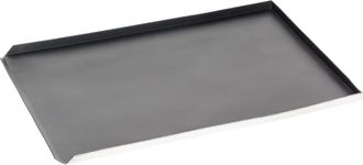 AMT Gastroguss GN Bäckernorm BN Backblech - Set, 60 x 40 cm, ungelocht, Aluminiumguss, Lotan Antihaft-Veredelung, bestehend aus 2 Backblechen, AMZN-DUO-6040BBL-2