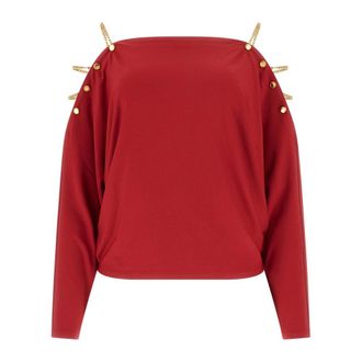Marciano Adri Off The Shoulder Top - - Blouses & Shirts - Damen - Rot - S