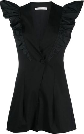 Philosophy di Lorenzo Serafini Femme, Robes, Noir, Taille: 36 FR Short Dress