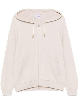 D4.0 cardigan à capuche - Tons neutres
