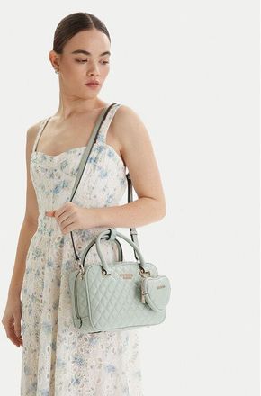 Guess Handtasche Atabey HWQG98 94050 Gr&uuml;n