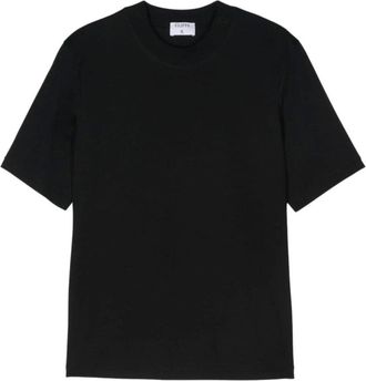 Filippa K Femme, Tops, Noir, Taille: 38 FR T-shirt classique &agrave; col rond