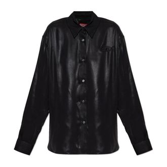 Diesel C-Simplier Shirt - - Blouses & Shirts - Damen - Schwarzk - 2XS