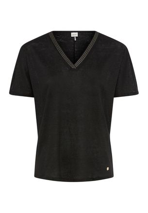 Brax Style Caelen unifarbenes T-Shirt aus Leinen