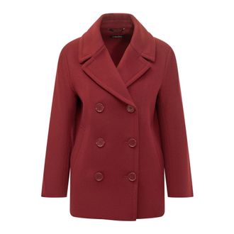 Max Mara Femme, Manteaux, Rouge, Taille: 38 FR Elise Jacket