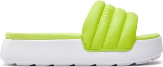 Puma Pantoletten Puma Karmen Slide Puffy Wns 395399-04 Gr&uuml;n