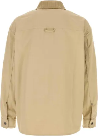 Loewe Cotton Overshirt - Beige