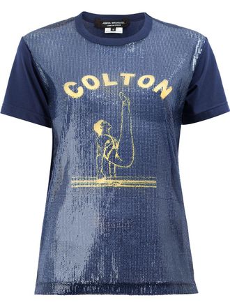 Junya Watanabe t-shirt Colton - Bleu