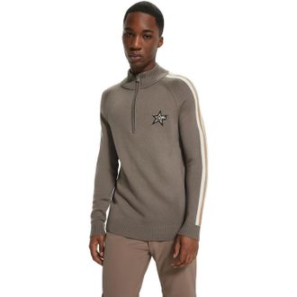 HUGO BOSS Pullover f&uuml;r Herren, Regul&auml;r, Raglan&auml;rmel (Beige)