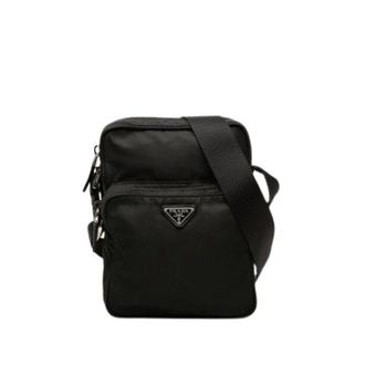 Prada Sac bandouli&egrave;re vintage doccasion - Femme - Pre-owned - Noir - Taille: ONE Size