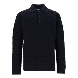 Bottega Veneta Herren, Strickwaren, Blau, XLGr&ouml;&szlig;e