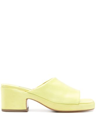 Stine Goya mules Borage 70 mm - Vert