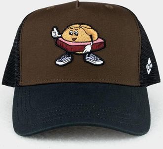 Bavarian Caps Cap Cap Mr. Leberkas - braun (Curved)