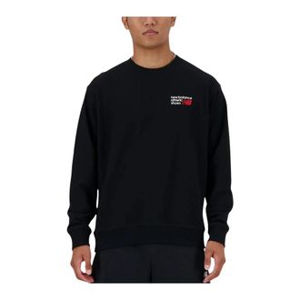 New Balance Athletics Premium Logo Crew - - Sport - Herren - Schwarzk - L