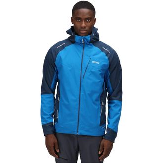 Regatta Highton Pro Jacket Wasserdichte, atmungsaktive, dehnbare ISOTEX-Kapuzenjacke f&uuml;r Herren. Mit Taschen und getapten N&auml;hten. Zum Wandern geeignet