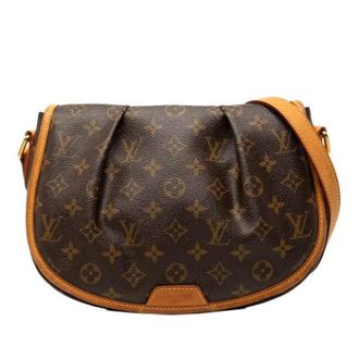 Louis Vuitton Pre-owned Menilmontant PM - Femme - Pre-owned - Brun - Taille: ONE Size