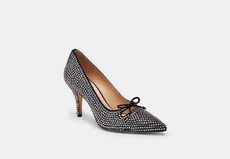 Coach Pumps Mit Kristallen