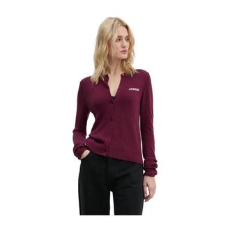 2nd Day Vinny Cardigan - - Knitwear - Damen - Lila - XS
