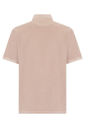 GANT Mens Polo Shirt Beige Cotton T-shirts And Polos