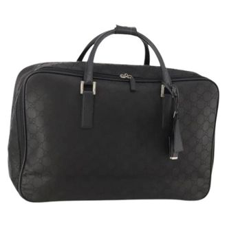 Gucci Sac Boston Pre-owned - Femme - Pre-owned - Noir - Taille: ONE Size