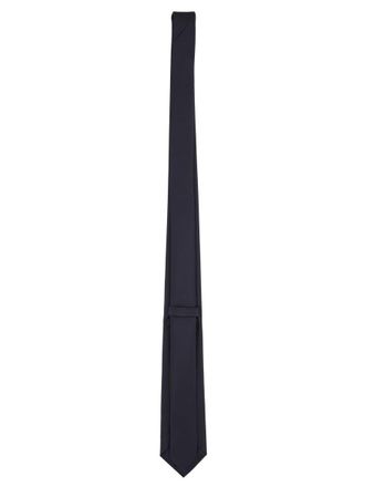 Tagliatore Satin Necktie - Blue