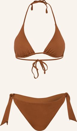Max Mara Max Mara Beachwear Triangel-Bikini Baby braun