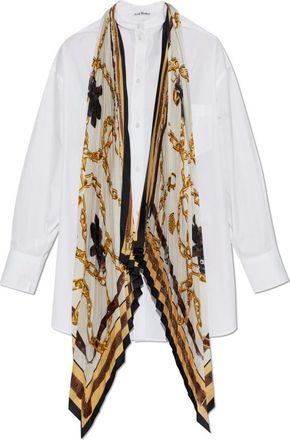 Acne Studios Femme, Blouses et Chemises, Blanc, Taille: 42 FR Layered Shirt Dress