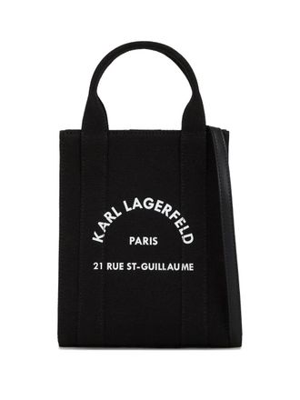 Karl Lagerfeld petit sac à main Rue St Guillaume Square - Noir