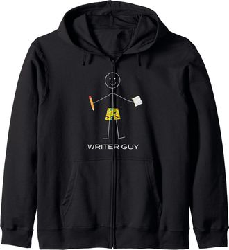 Whyitsme Design Lustiges Schriftzeichen f&uuml;r Herren, Schriftsteller f&uuml;r Jungen Kapuzenjacke