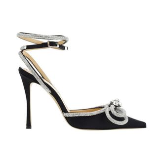 Mach & Mach Mach & Mach, Femme, Chaussures, Noir, Taille: 39 EU Sandales &agrave; G&eacute;om&eacute;triques Perl&eacute;es