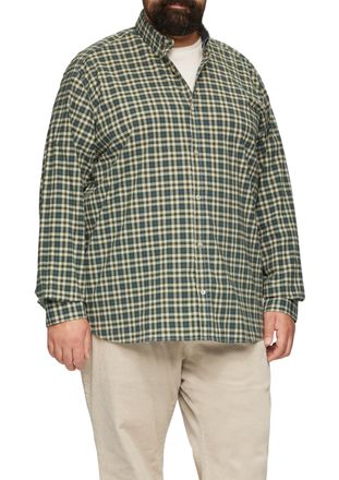 s.Oliver Hemd mit Button-Down-Kragen aus Baumwollstretch