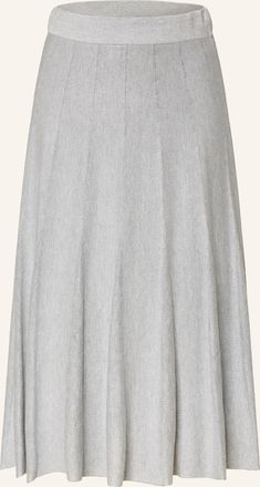 s.Oliver Black Label S.Oliver Black Label Faltenrock Mit Glitzergarn silber