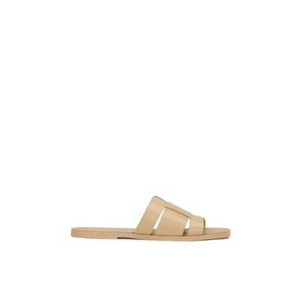 Kazar Beige Ledersandalen mit minimalistischem Design - - Shoes - Damen - Beige - 36 EU