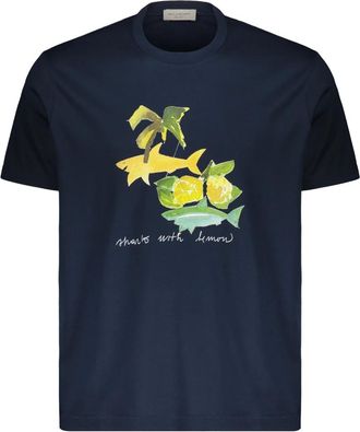 Paul & Shark Homme, Tops, Bleu, Taille: L T-Chemises