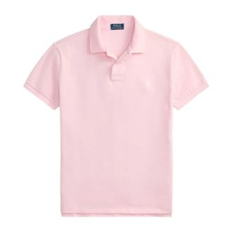 Ralph Lauren Iconic Mesh Polo Shirt - - Tops - Herren - Rosa - XL