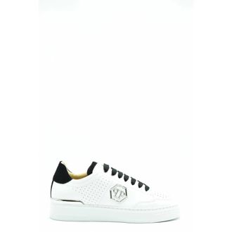 Philipp Plein Mix Leather Lo-Top Sneakers - - Shoes - Damen - Wei&szlig; - 37 EU